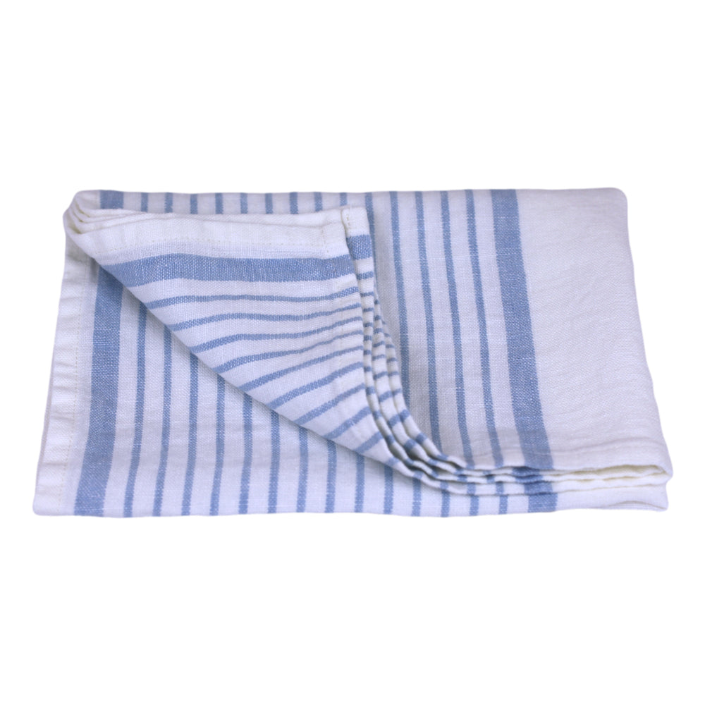 Stonewashed linen - pure 100% flax linen kitchen tea towel or hand ...